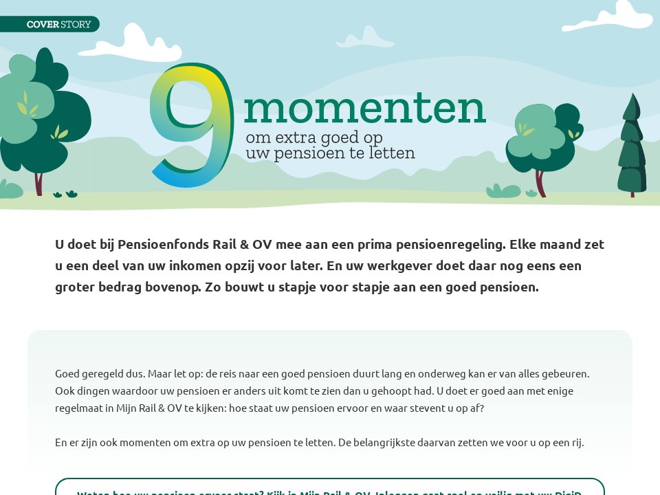 9 momenten om extra goed op uw pensioen te letten - Mijn Pensioen ... 9 momenten om extra goed op uw pensioen te letten - Mijn Pensioen ...
