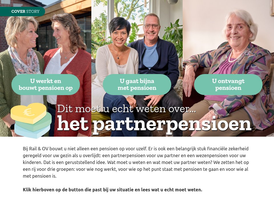 U gaat bijna met pensioen - Mijn Pensioen december 2024
