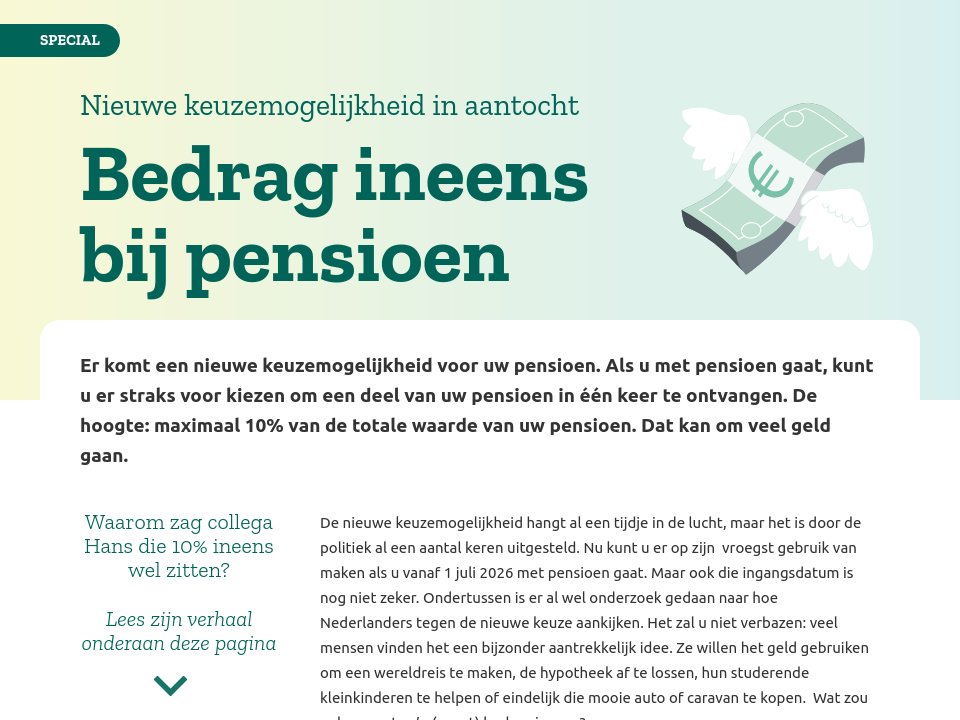 Cover - Mijn Pensioen juli 2025